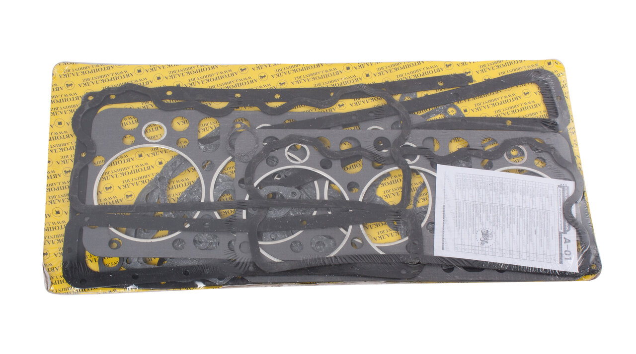 Прокладка двигателя А-01 комплект автопрокладка