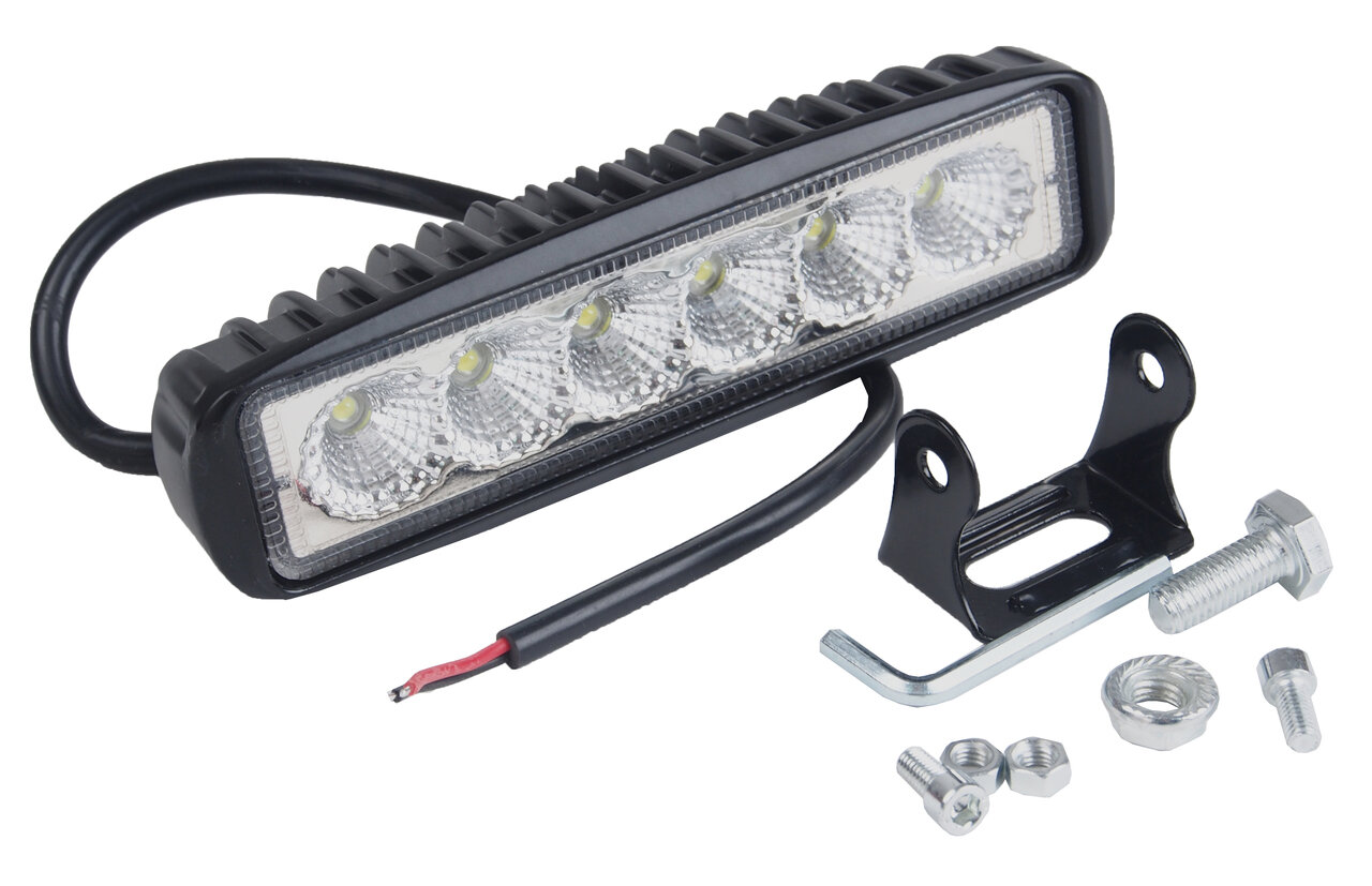 Фара рабочего света 155х70х40мм E-18W 6LED (рассеянный свет) AVTOELECTRICA