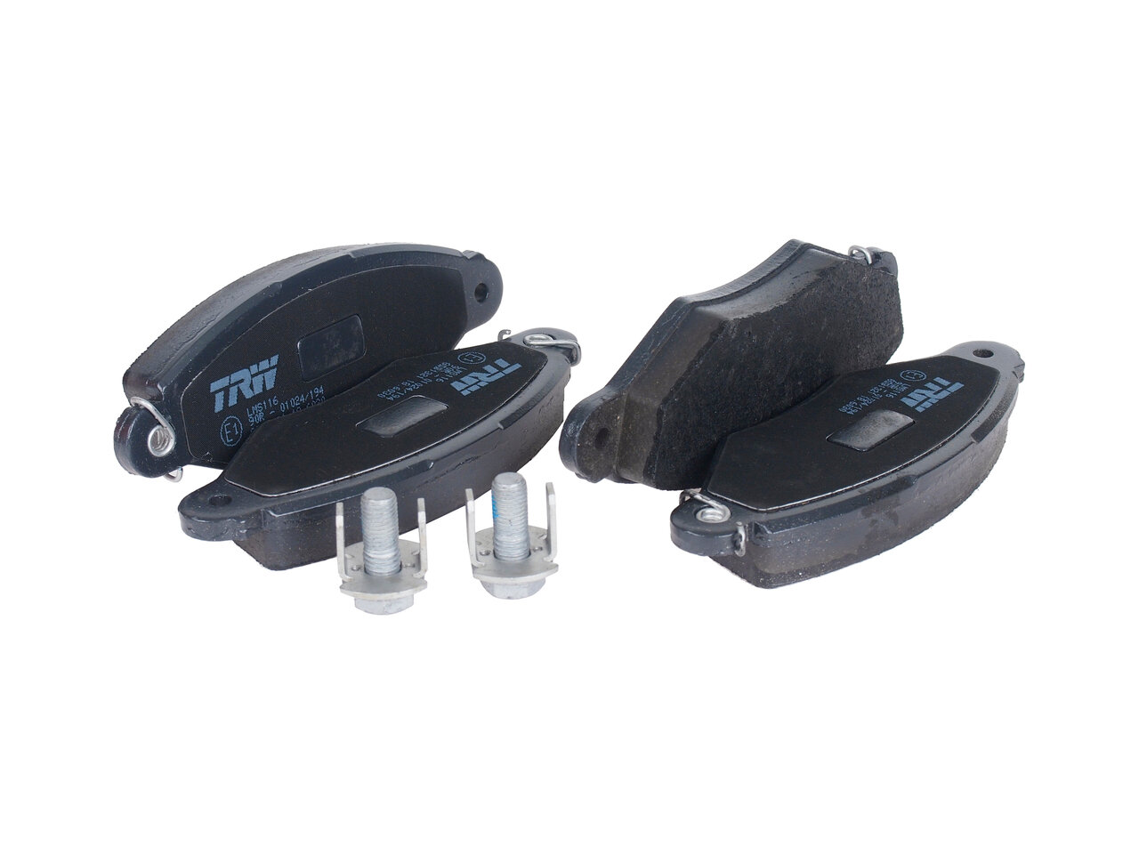 Колодки тормозные NISSAN Kubistar (03-) RENAULT Kangoo (97-) передние (4шт.) TRW