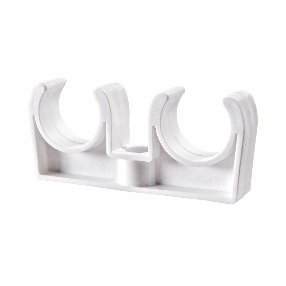 Крепеж для труб ПП РВК двойной 25 мм