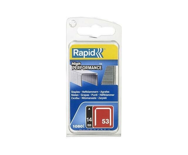 Скобы для строительного степлера №53/14 RAPID, 10800шт