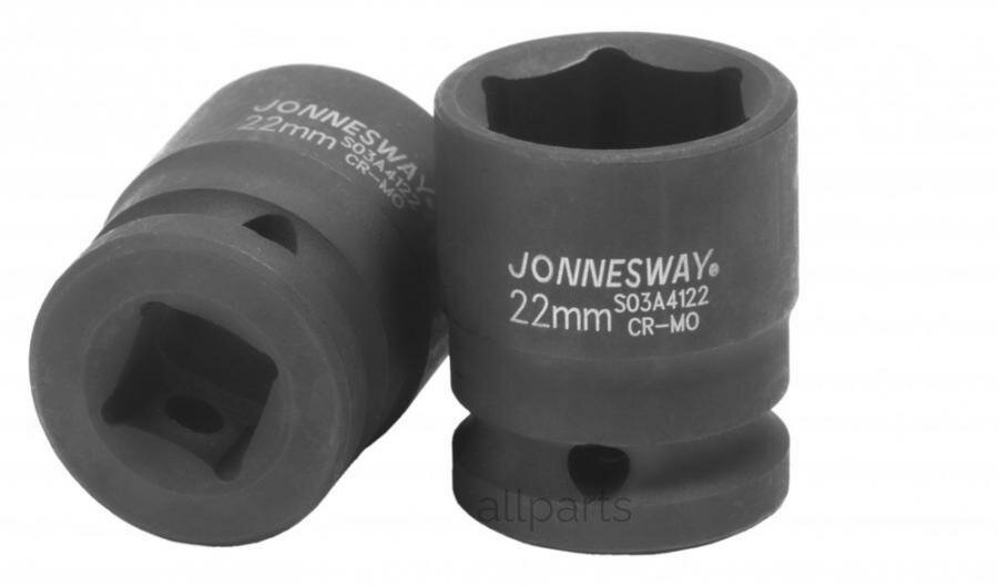 JONNESWAY S03A4122 Торцевая головка ударная 12 DR, 22мм