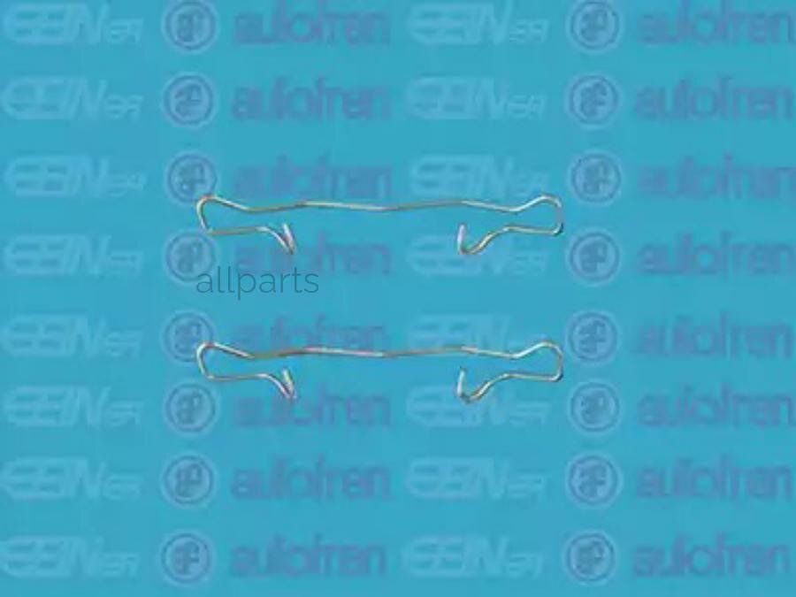 AUTOFREN D42344A Монтажный комплект тормозных колодок