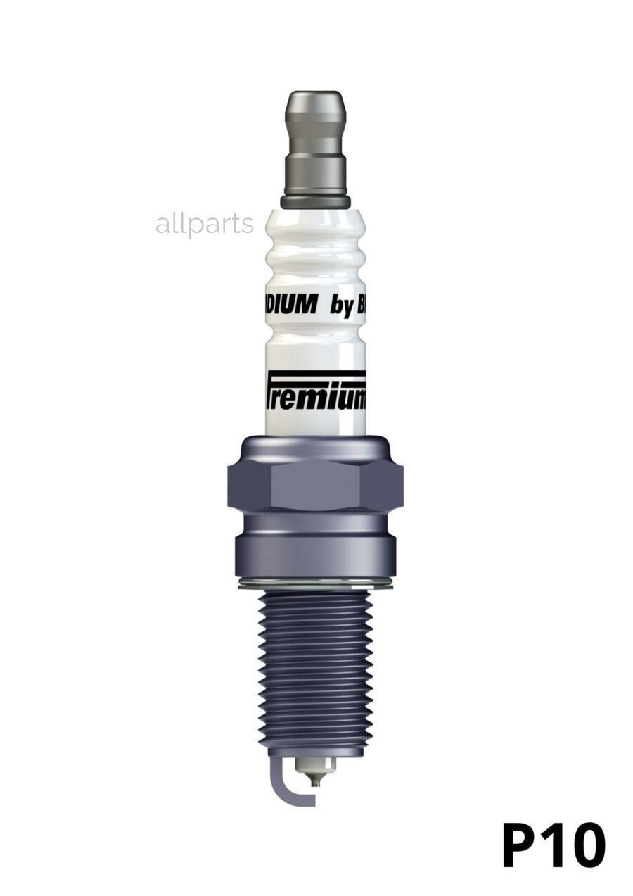 BRISK P10 Свеча зажигания IRIDIUM PREMIUM + BRISK P10