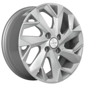 Литой колесный диск Khomen Wheels KHW1508 6x15/4x100 D60.1 ET50 F Silver