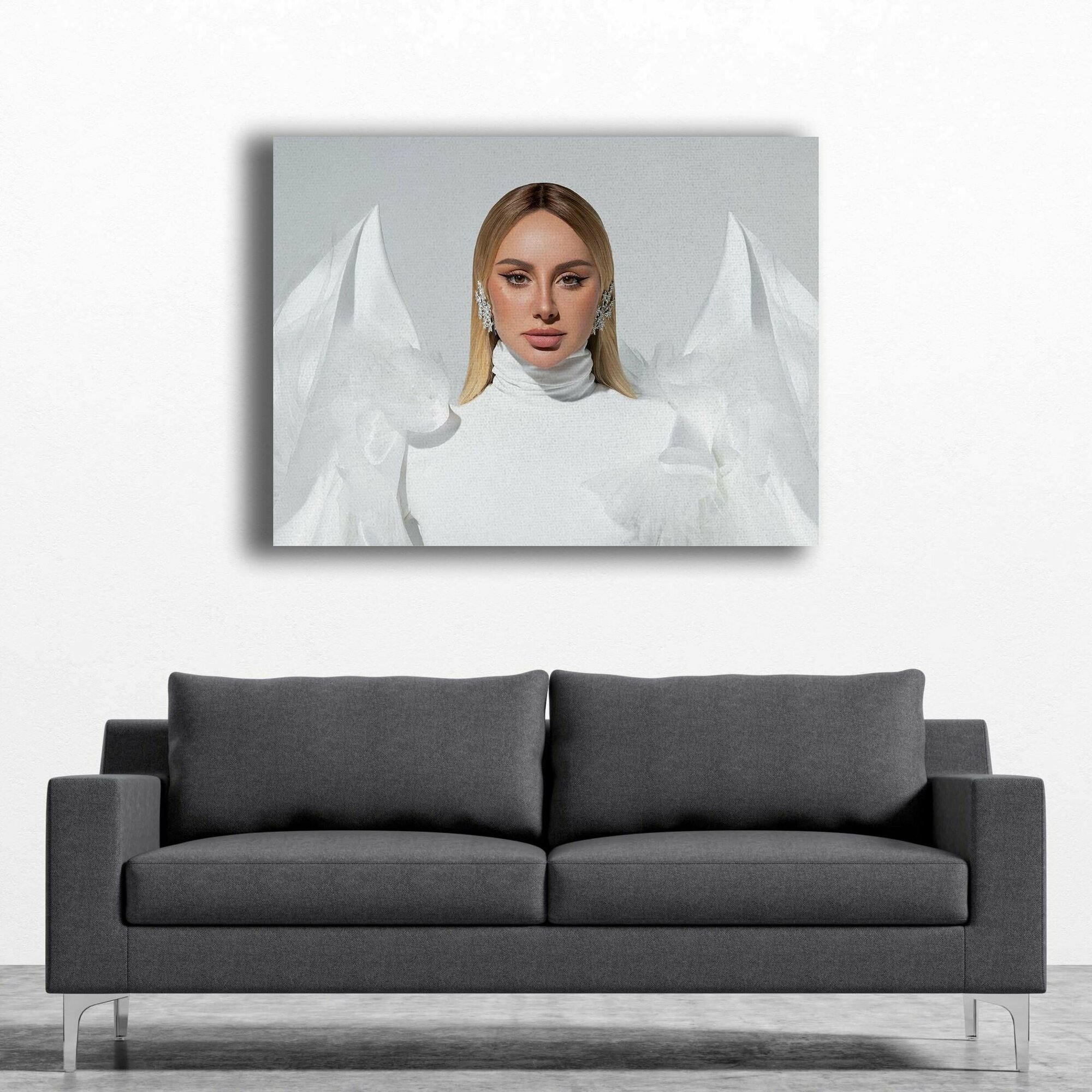 Интерьерная картина на холсте / Певица / Анна Асти 30*40