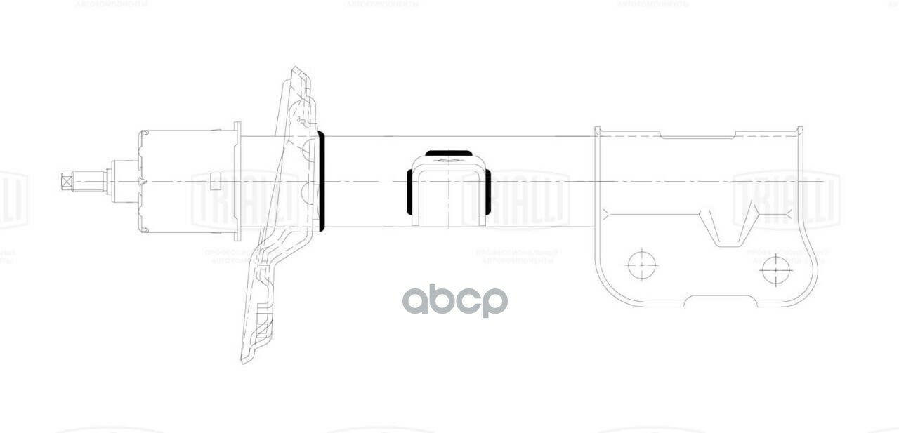 TRIALLI ag-08336 амортизатор для а / м Sorento (Соренто) (14-) (стойка) пер. прав. (ag 08336)
