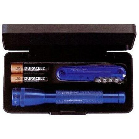 Набор подарочный нож Victorinox (Викторинокс) 0.62** + фонарь MagLite (МагЛайт) Mini-Mag 3A синий