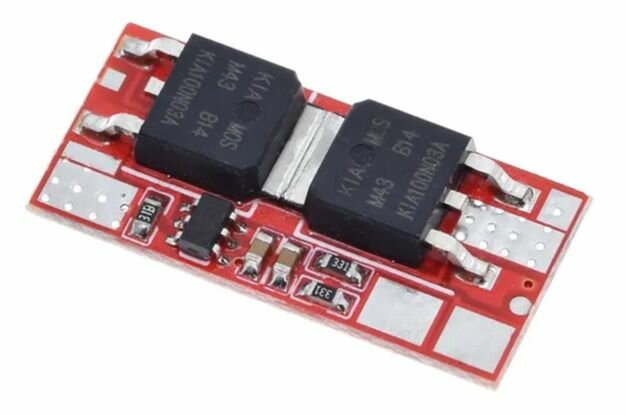 Плата заряда и защиты Li-ion BMS 2S10A 8.4V с балансировкой