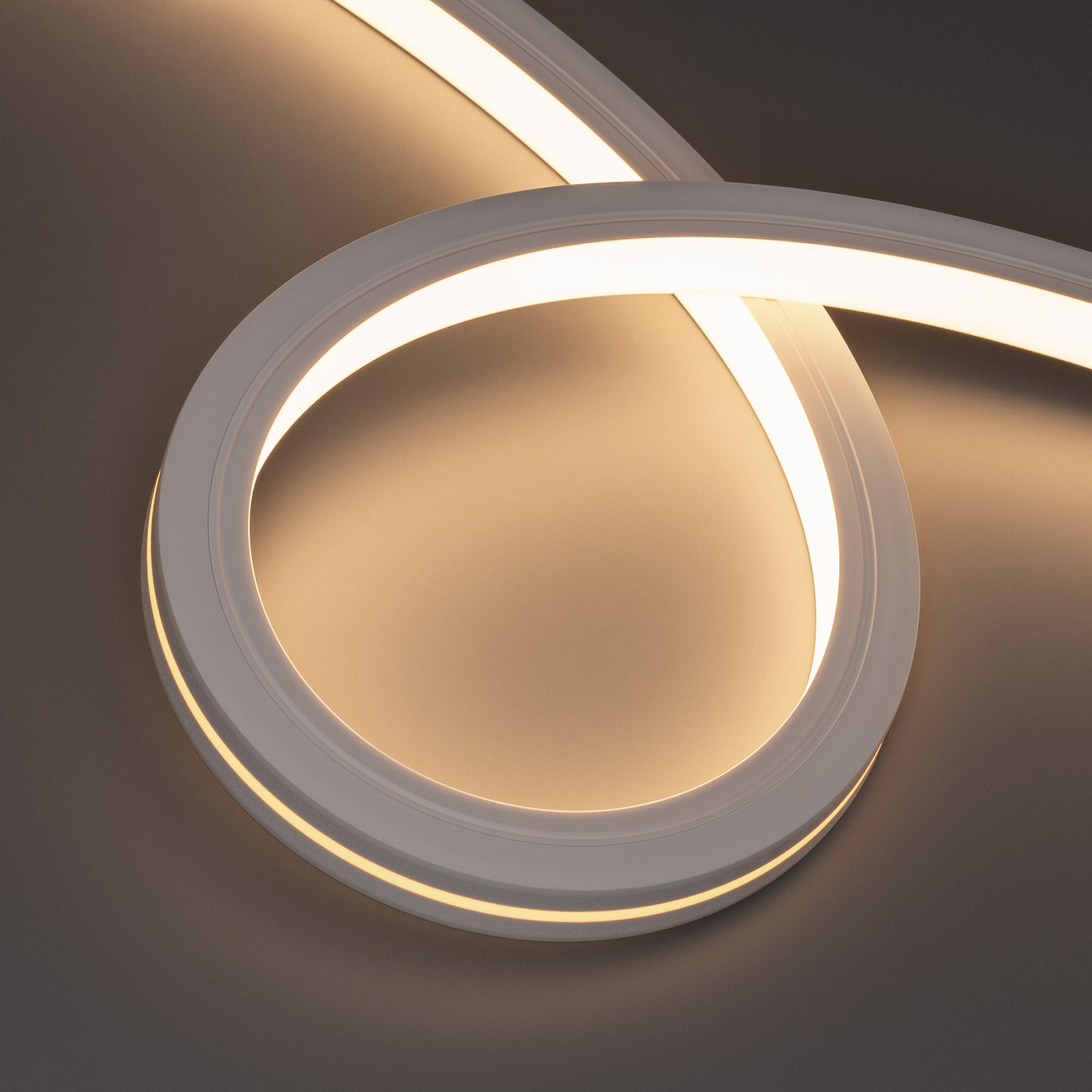 Лента герметичная MOONLIGHT-TOP-X280-20x20mm 24V Warm3000 (10 W/m, IP67, 15m, wire x1) (Arlight, Вывод боковой, 5 лет) 0