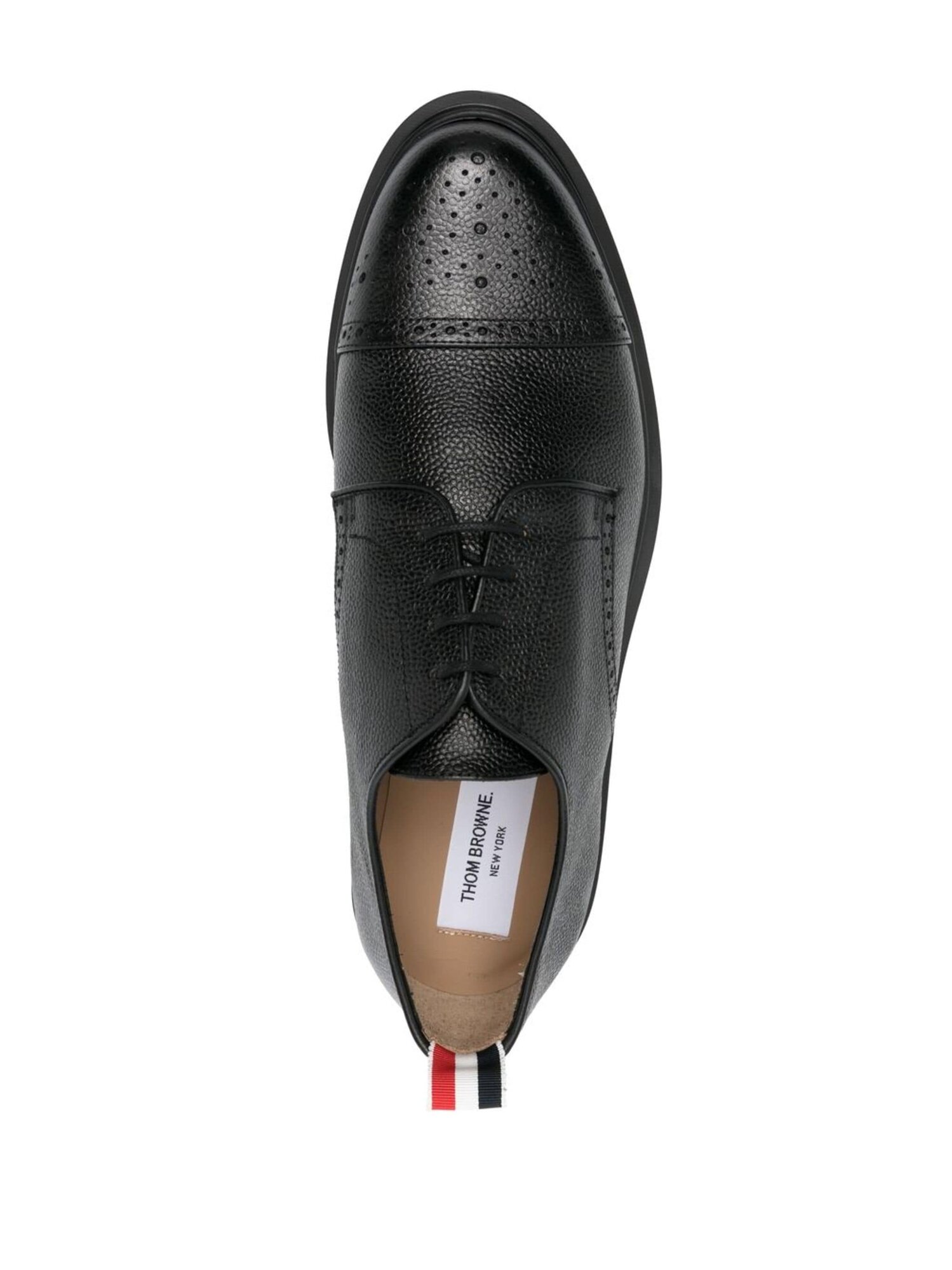 Туфли THOM BROWNE Almond-toe Derby shoes, размер 41 — фото 1