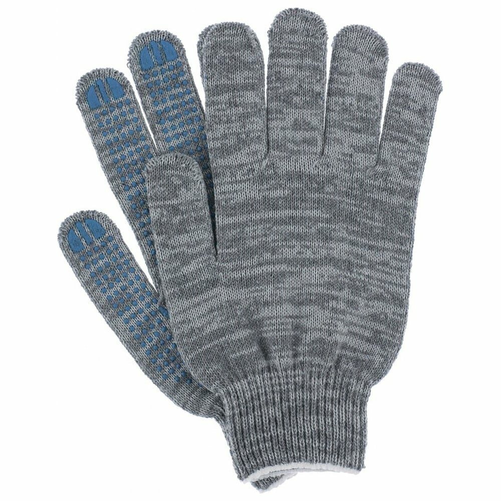 Рабочие перчатки БиБип х/б с ПВХ BB-605