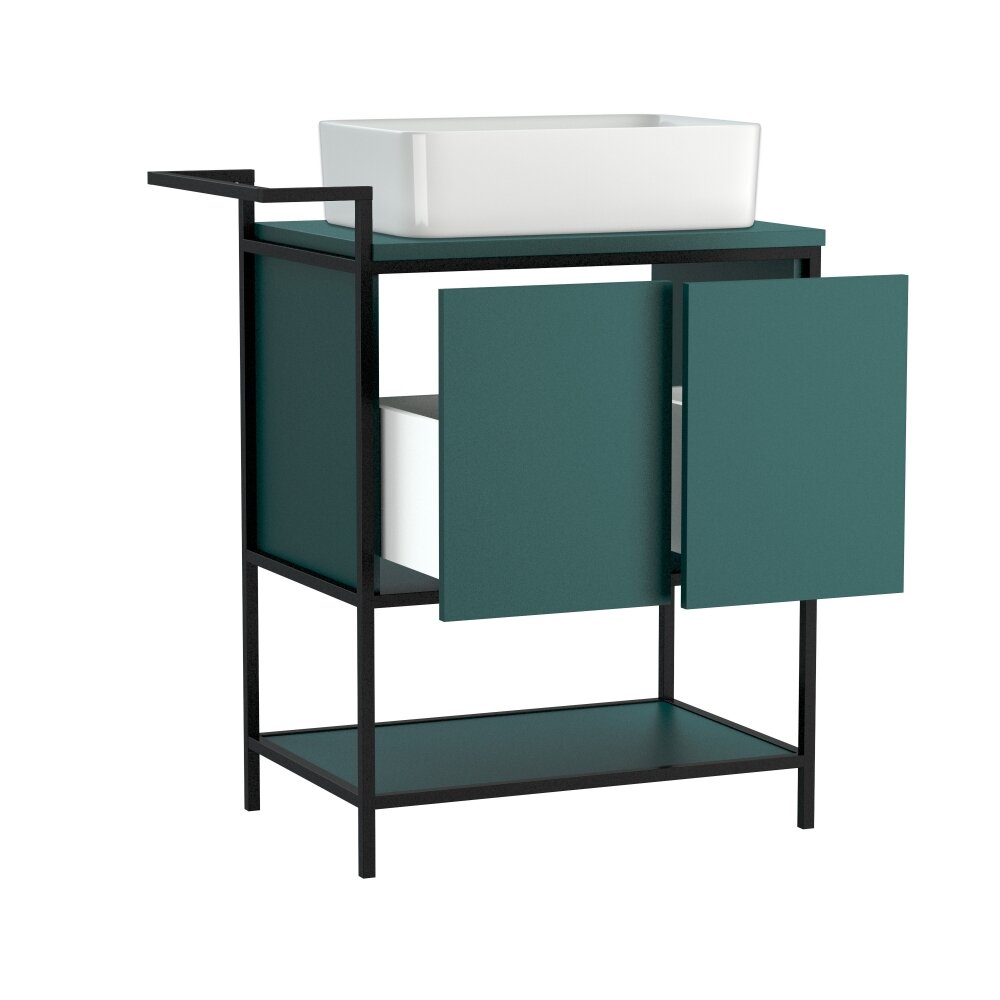 Тумба под раковину Cersanit Botanique 80