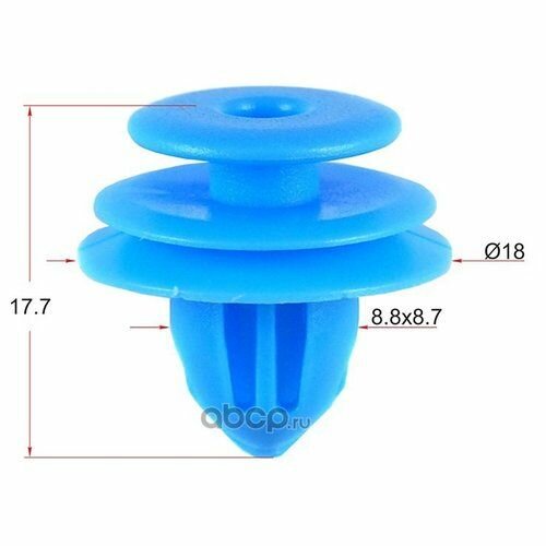 Клипса TOYOTA/LEXUS/NISSAN/SUBARU/GM (1 шт.) Sat STKJ500