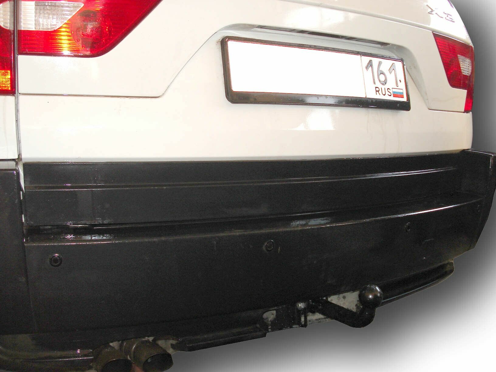 Фаркоп Лидер-Плюс для BMW X3 (E83) 2004-2010 с электрикой (Smart) и сертифкатом в комплекте арт.(B202-A)