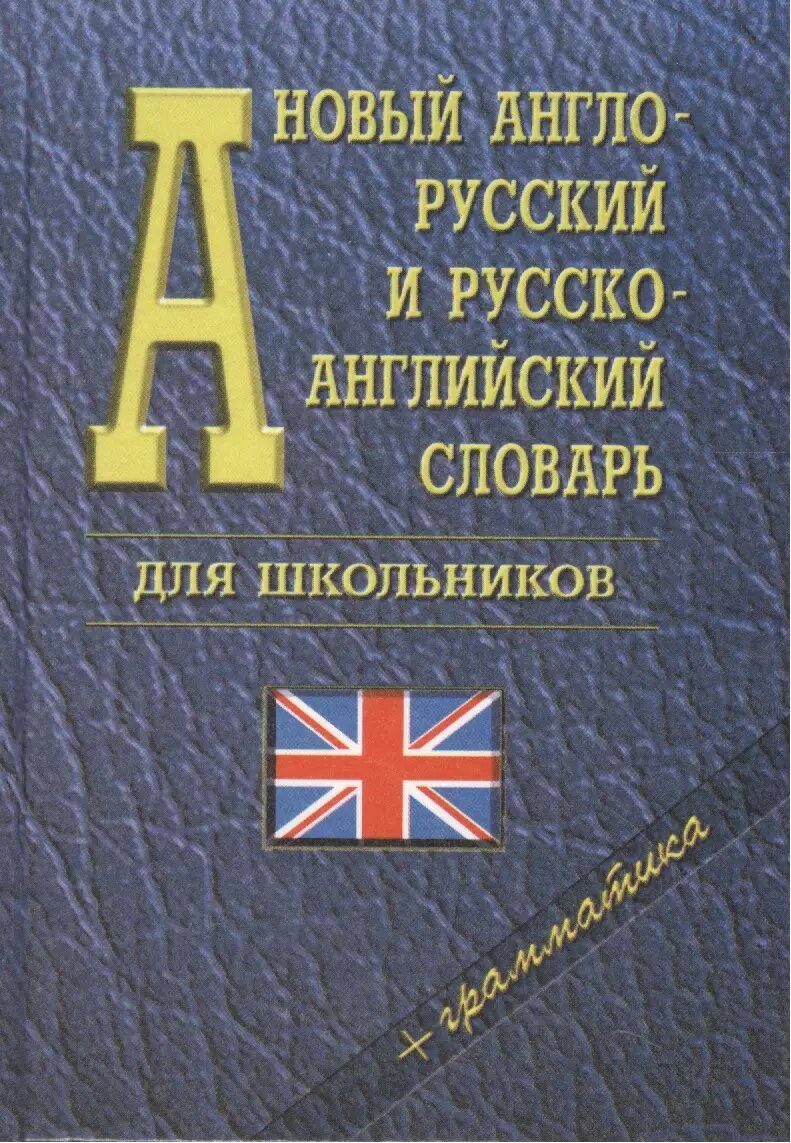 Новый англо-русский и русско-английский словарь для школьников + грамматика