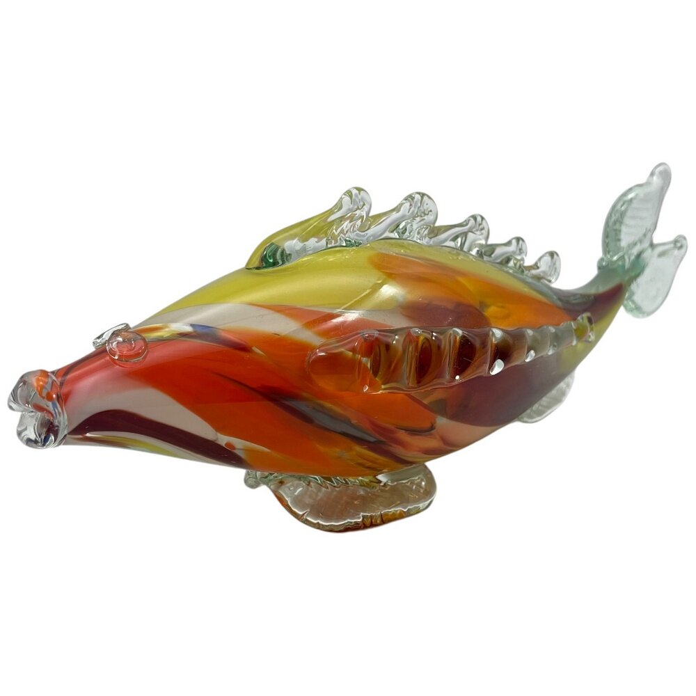 Рыба "Азуро", стекло венецианское, 1990-2000 гг, Murano, Италия