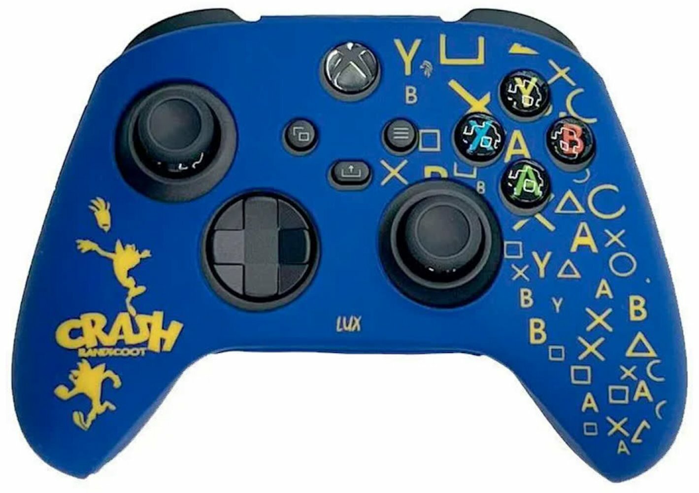 Защитный силиконовый чехол Silicone Case для геймпада Microsoft Xbox Wireless Controller Crash Bandicoot (Xbox One)