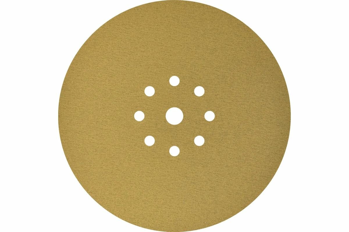 Шлифовальный круг на липучке Giraffe GOLD 100 шт, 225 мм, 9 отв, Р180 ABRAFORM AF100-GG-180