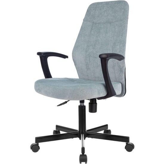 Кресло офисное Easy Chair VB_EChair 224 PPU серо-голубой Light-28 металл