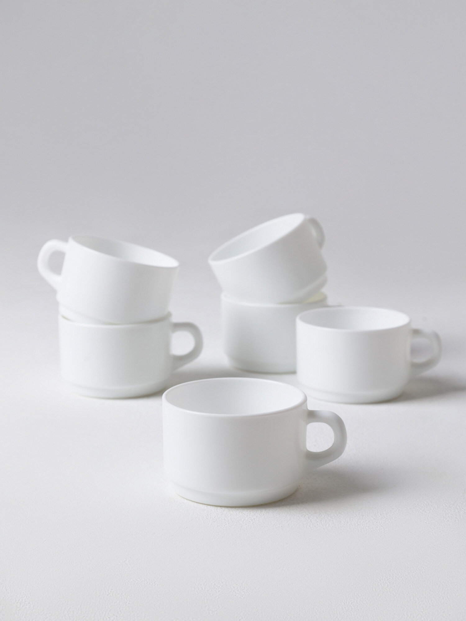 Набор чашек чайных, 6 шт, объем 280 мл, диаметр 9 см, высота 6 см, ARCOROC Everyday (Luminarc)