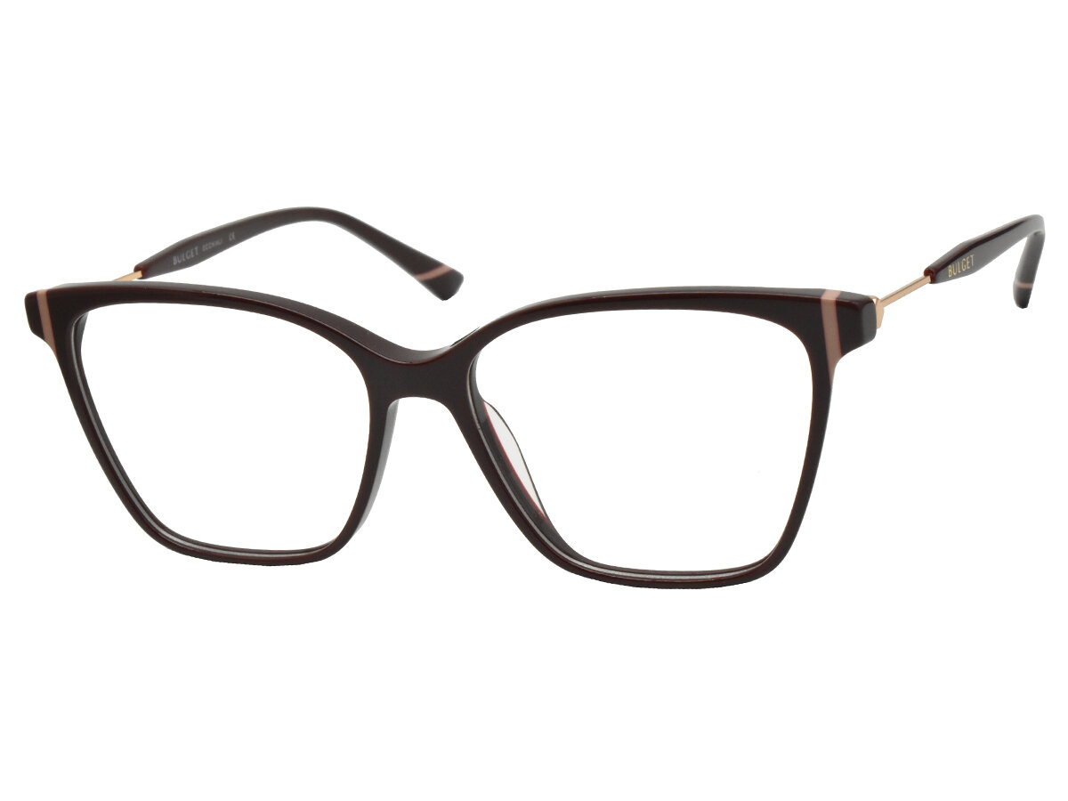 Оправа для очков BULGET BG6426 P04 пол Женский форма оправы Кошачий глаз цвет оправы Коричневый