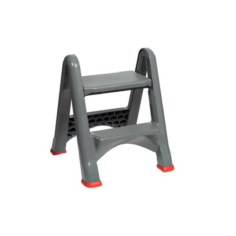 Стремянка складная серый 495х510х580, до 150 кг, Виолет 221318