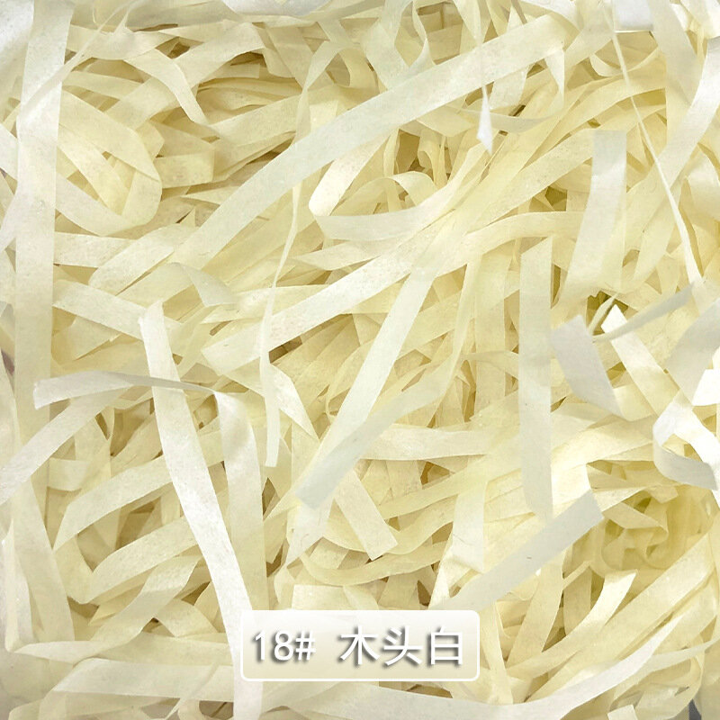 Рафия, измельчённая бумага, мятая бумага, декоративный наполнитель для подарочных и конфетных коробок, продается на вес.