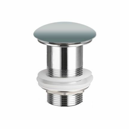 Донный клапан Ceramicanova CN2000MLG с керамической накладкой click-clack зеленый матовый