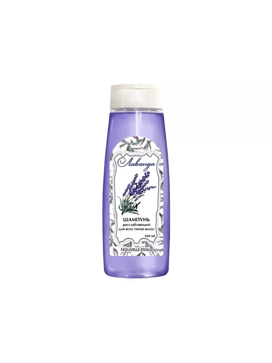 Шампунь "Лаванда" для всех типов волос 420 мл Новая Заря