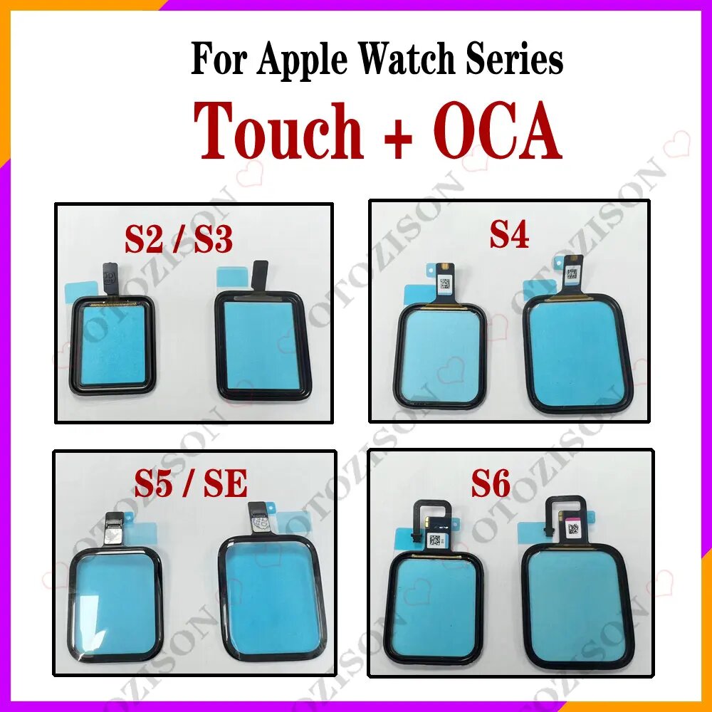 Сенсорный экран Apple Watch Series 2 3 42mm Black