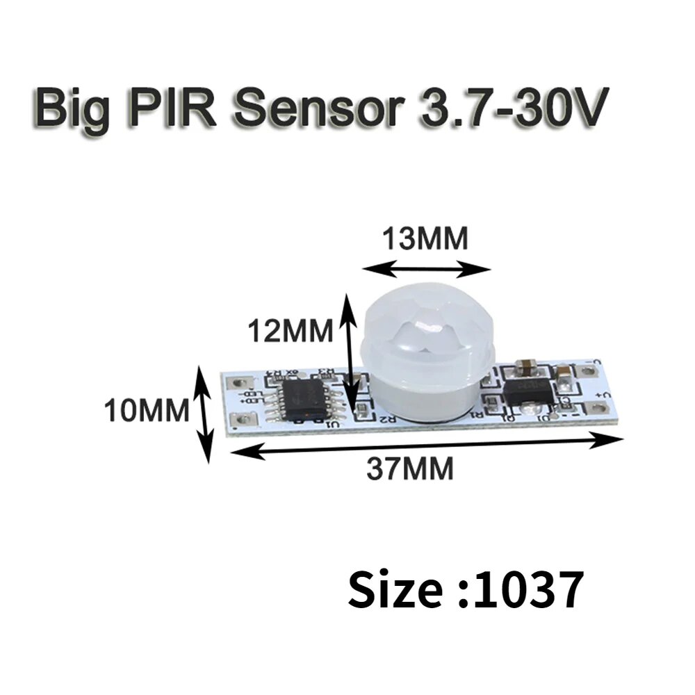 Сенсорный выключатель IKSLED для шкафа 12V 1037 PIR sensor