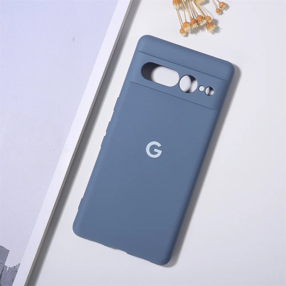 Серый чехол для Google Pixel 7 Pro из ТПУ