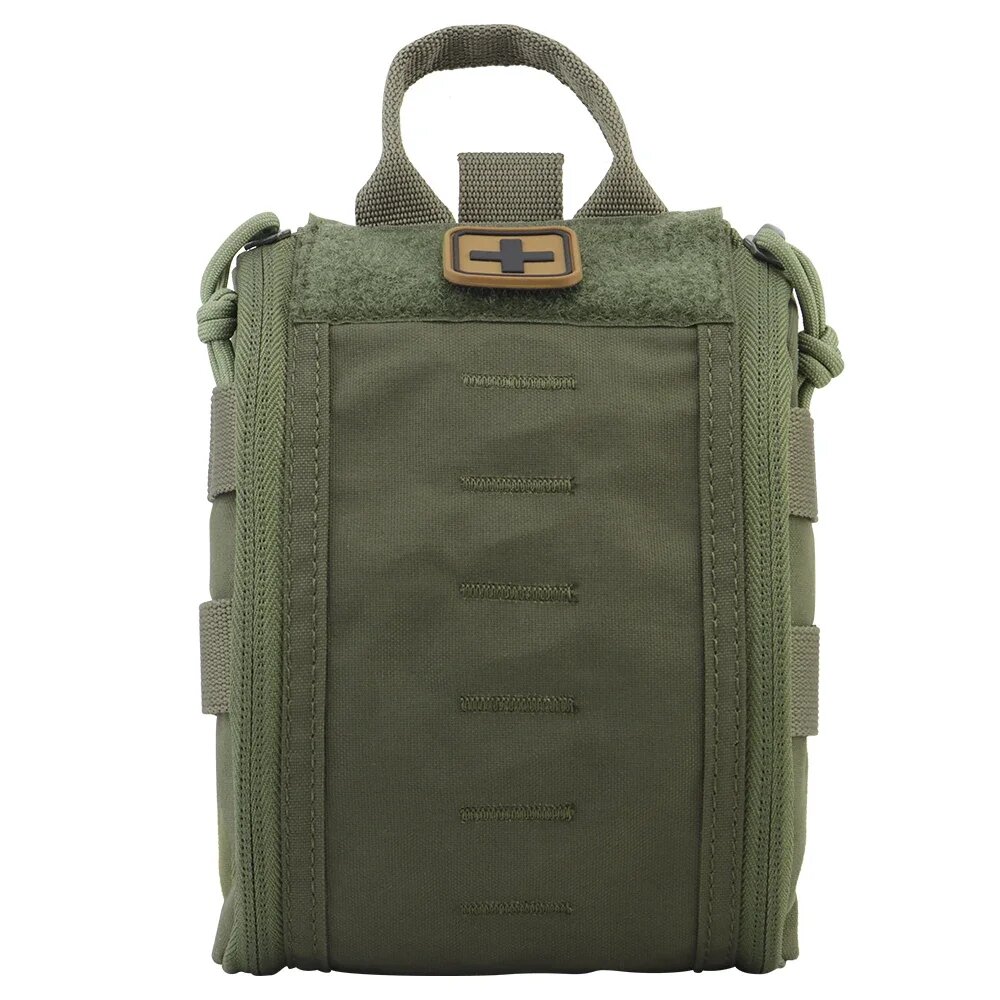 Тактическая медицинская сумка CLUSGO MOLLE green
