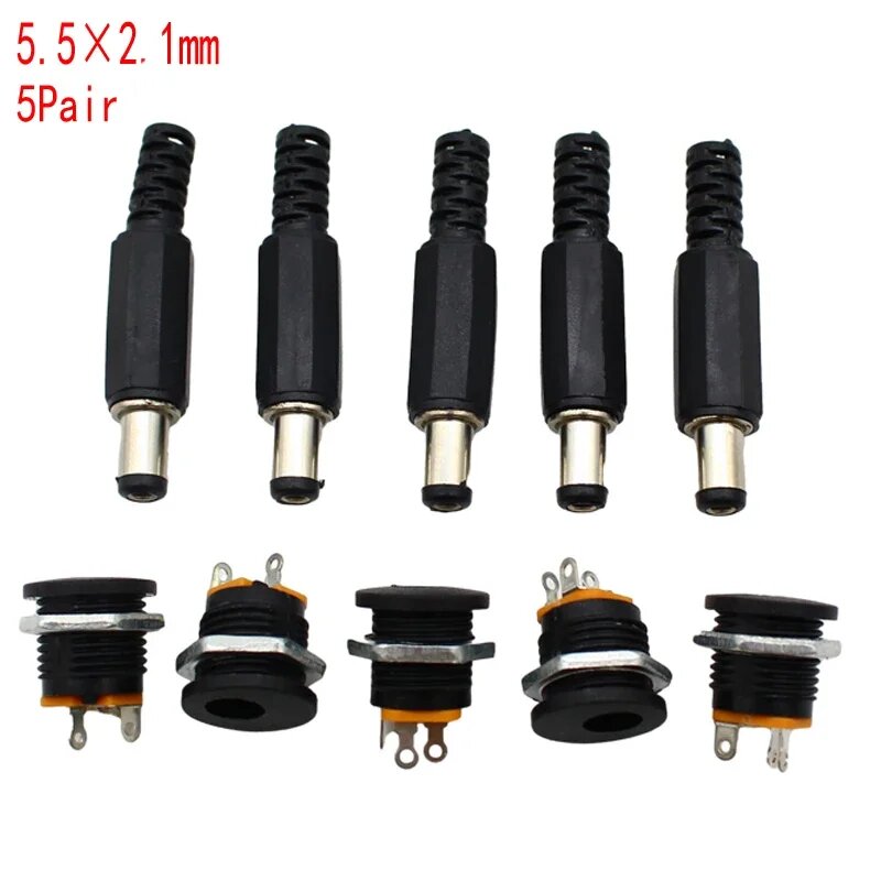 ELEABC 5.5 x 2.1mm DC Connectors — фото 1