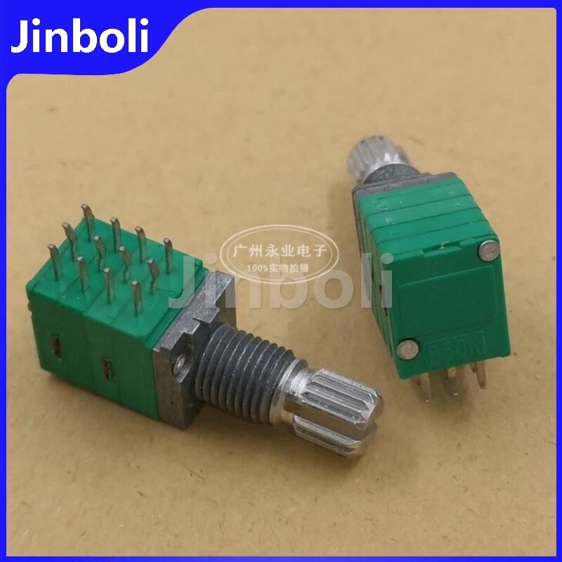 2 шт. RK097 тип 4 звена 4 канала поворотный потенциометр 12 контактов B50K B503 усилитель громкости звука потенциометр регулировки громкости