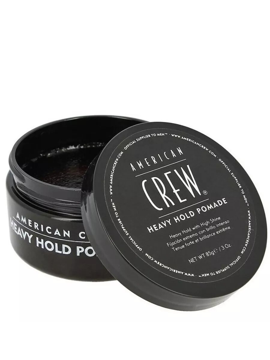 Помада для волос American Crew HEAVY HOLD, экстрасильная фиксация, придание блеска, 85 г