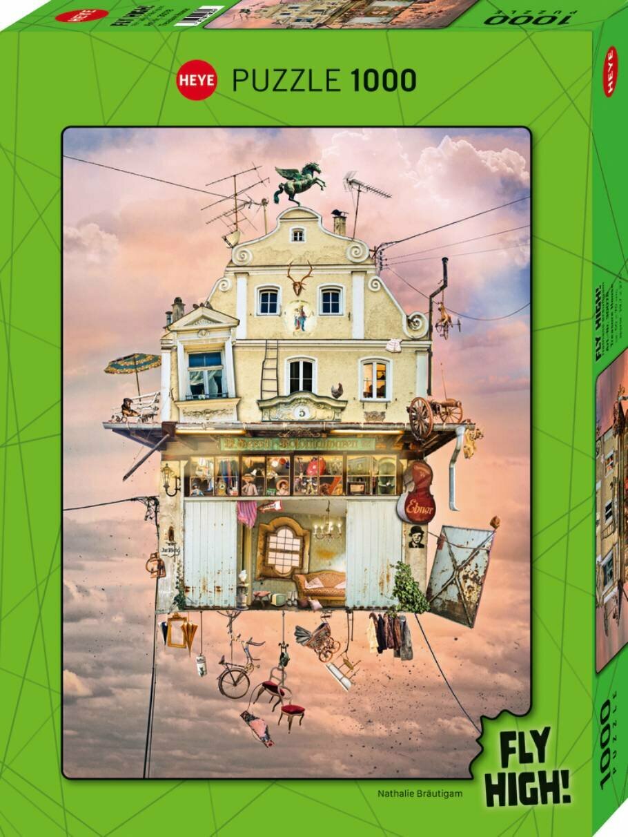 Пазл для взрослых Heye 1000 деталей: Лети высоко! Дом сокровищ