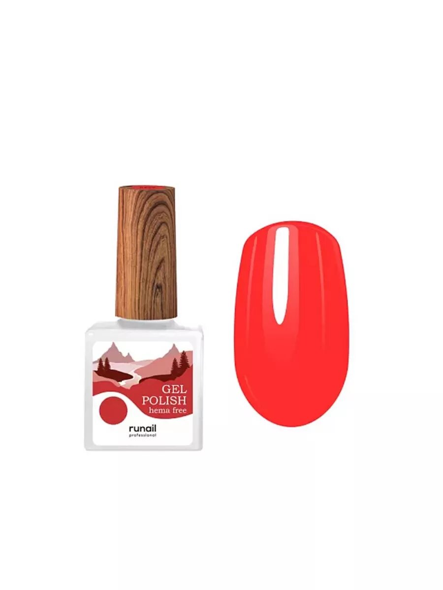 Гель-лак RuNail Professional Gel polish (hema free) № 8599, розовый 10 мл
