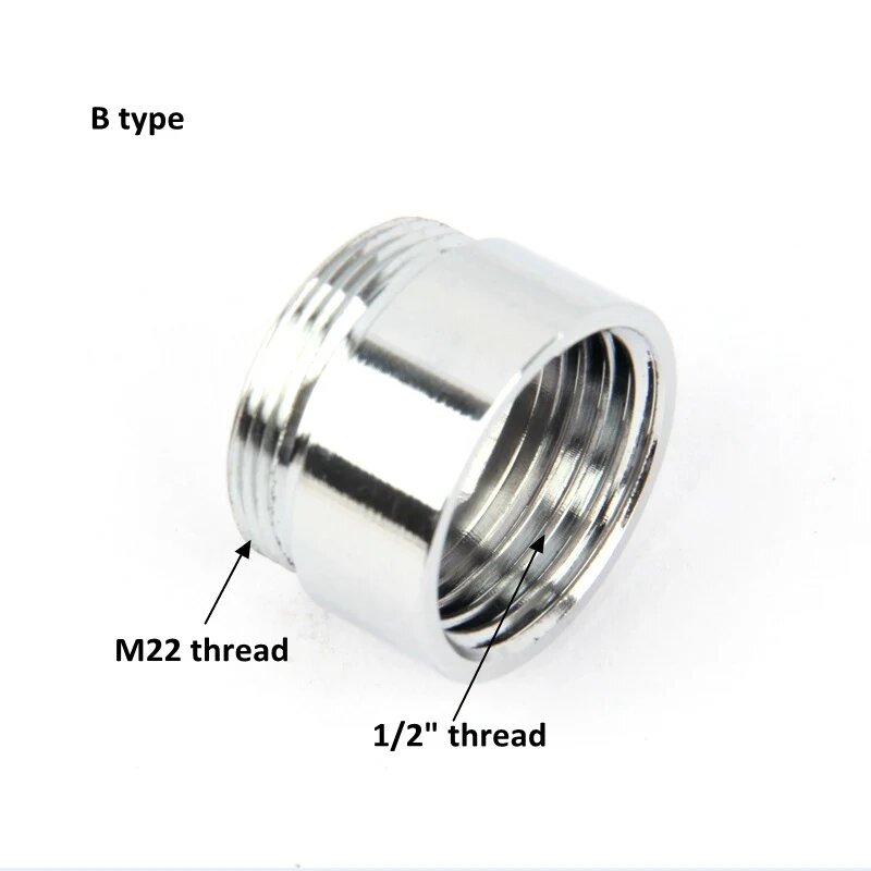 Медный соединитель для крана M22 x 1/2" Male 22 Female 1l2