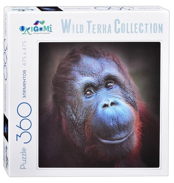 Пазлы 360 деталей. Обезьяна 01891, (ООО "Оригами") ()