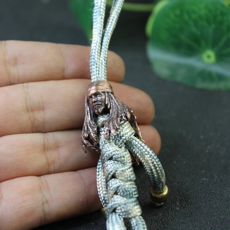 Фигурка Капитана Джека Воробья, латунь, purple B, без веревки