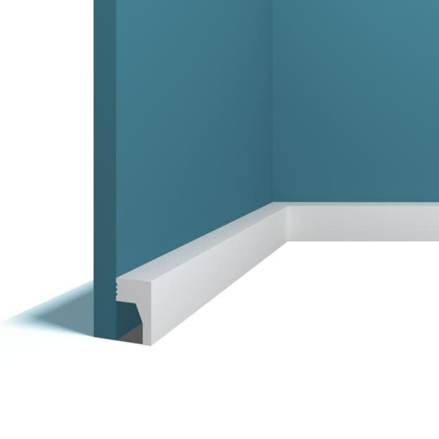 Плинтус Perfect Plus P87 Д200xШ4смxТ2.5см / Перфект Плюс.