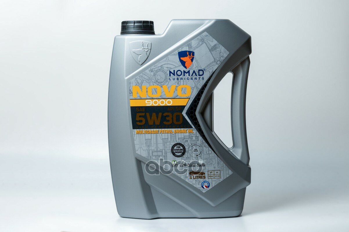 NOMAD LUBRICANTS Масло моторное NOMAD NOVO 9000 SP 5W30 синт.4л