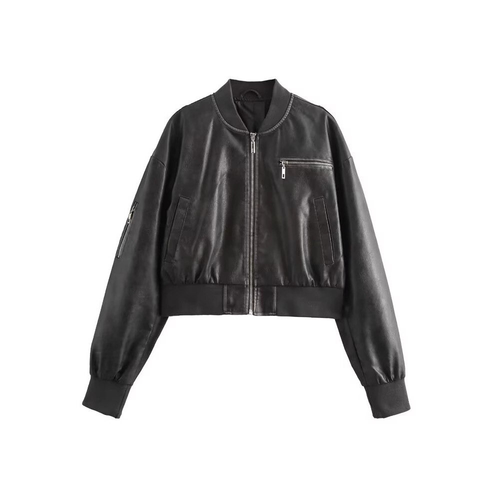 Куртка кожаная