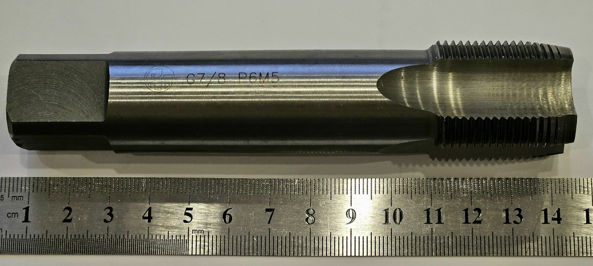 Метчик трубный цилиндрический G 7/8