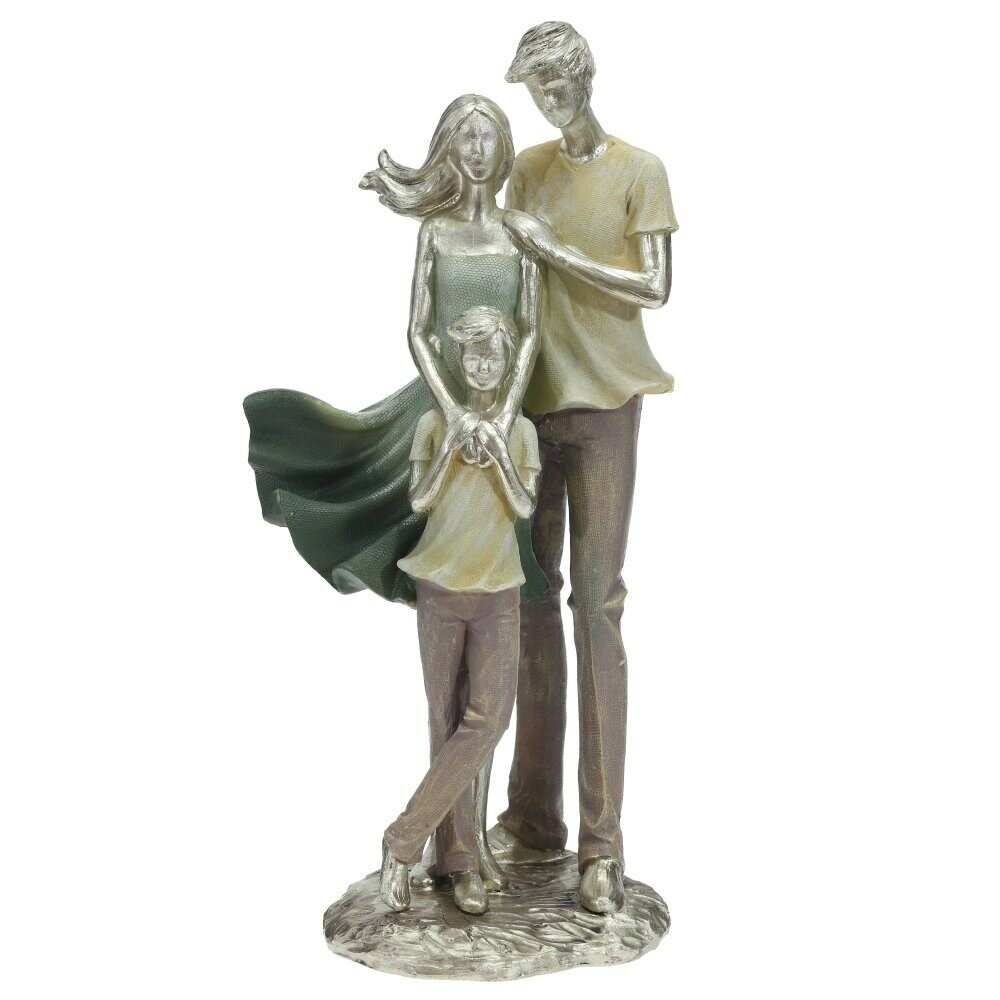 Фигурка декоративная "Семья", L=12 W=9,5 H=26 см