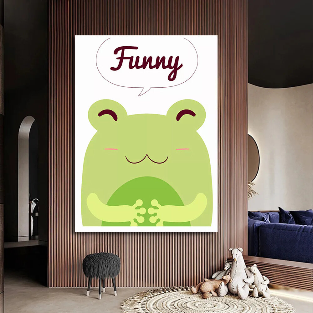 Звери / Картина в детскую комнату, картина на холсте / на стену, 40х60 см.