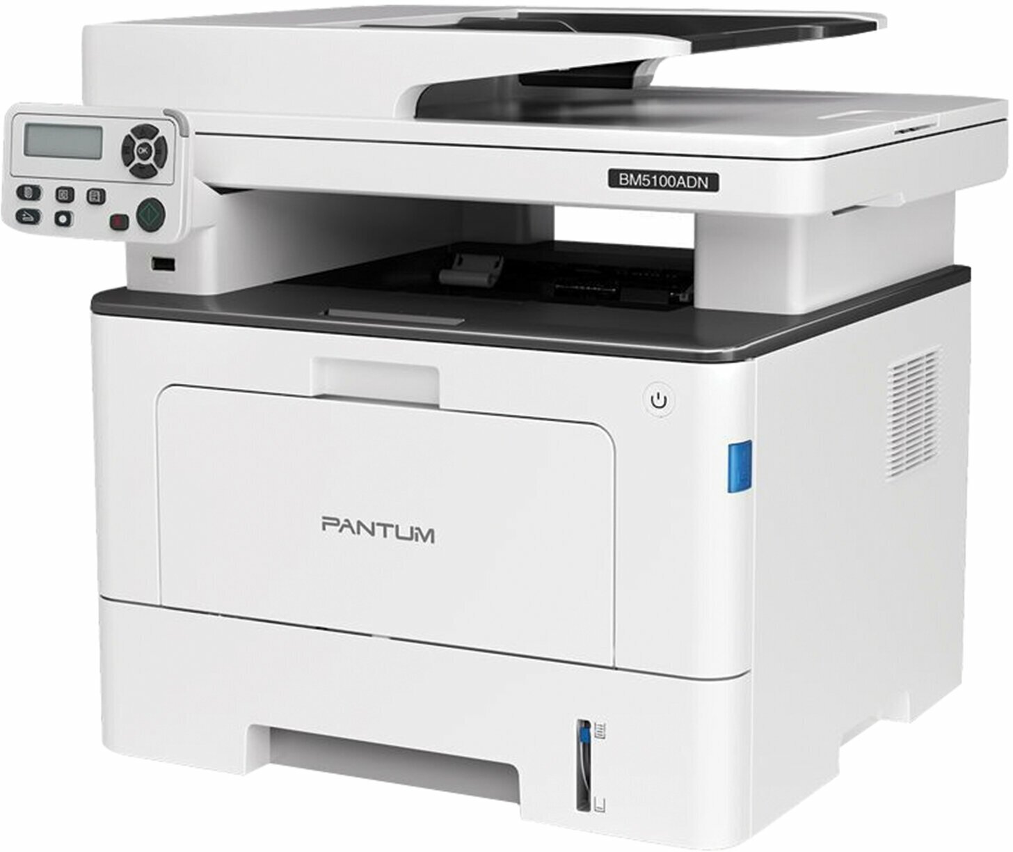 МФУ лазерное PANTUM BM5100ADN, А4, 40 стр./мин, 100 000 стр./мес, дуплекс, АПД, сетевая карта