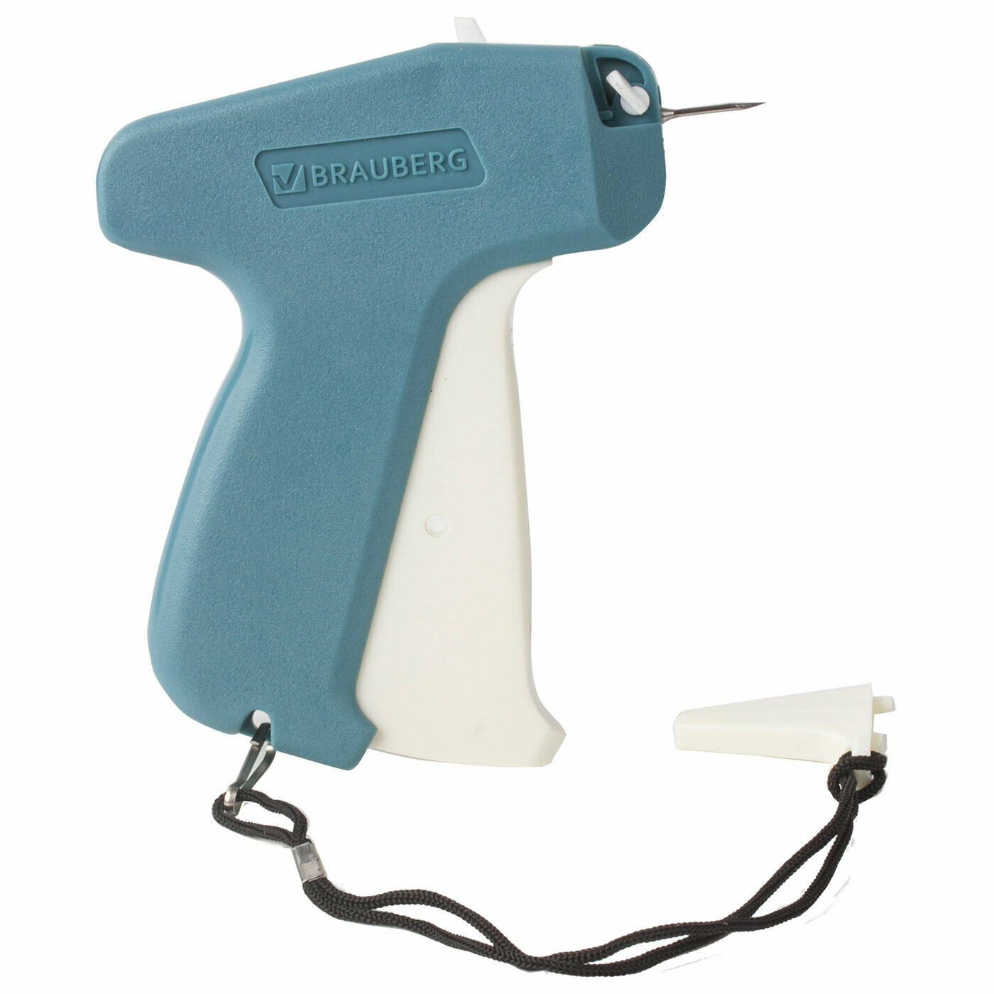 Пистолет-маркиратор Brauberg тонкая игла, голубой 291038